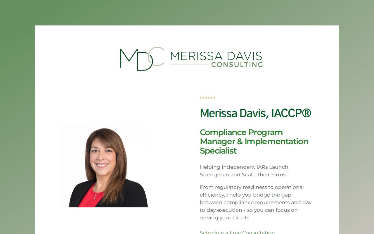 Merissa Davis Consulting
